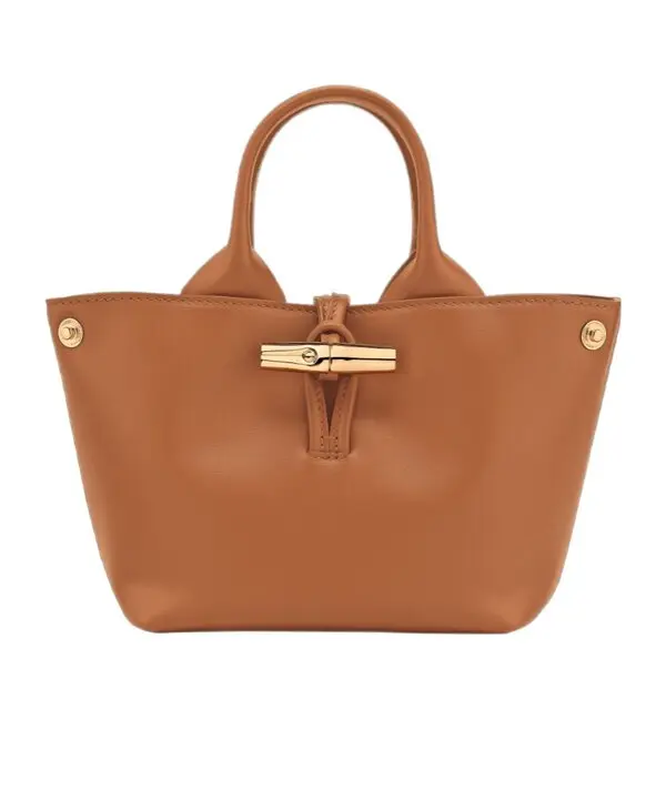 Longchamp Le Roseau Xs Handbag - Cashew