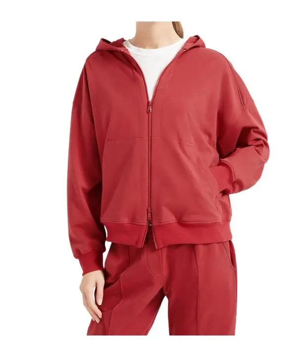 Brunello Cucinelli Embellished Zip-up Hoodie