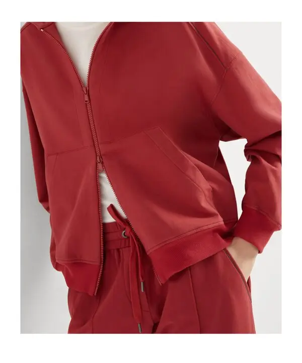 Brunello Cucinelli Embellished Zip-up Hoodie