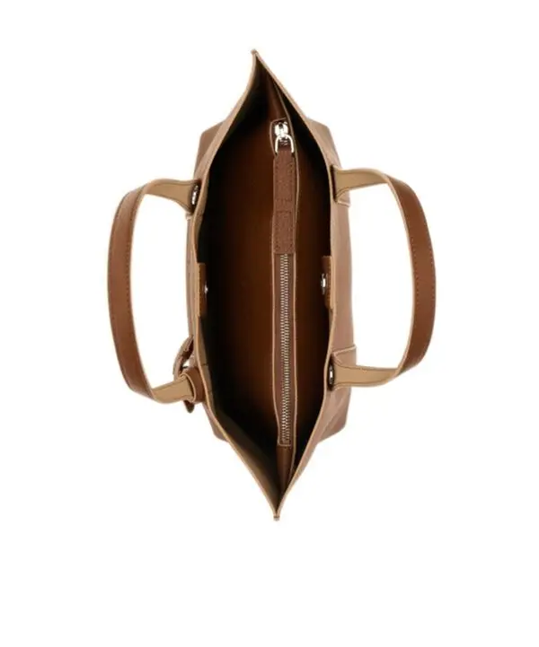 Hogan Script Shopper Bag - Brown