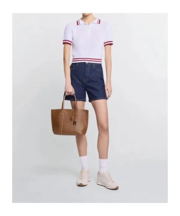 Hogan Script Shopper Bag - Brown