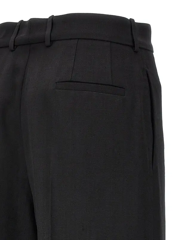 JIL SANDER Tailored Straight-leg Trousers - Black