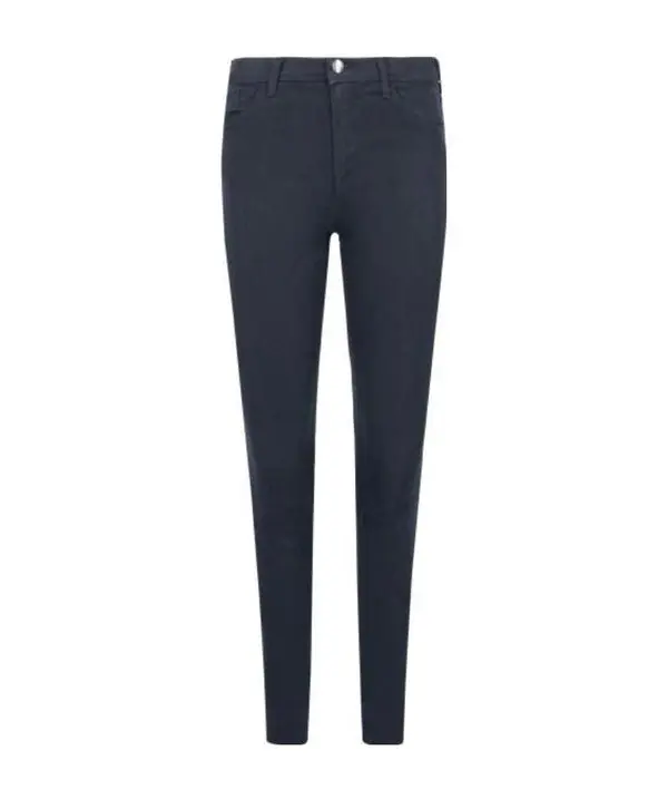 Emporio Armani Logo Detailed Jeans - Black