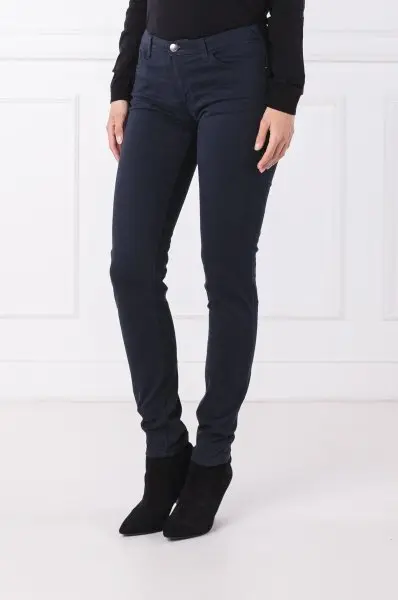 Emporio Armani Logo Detailed Jeans - Black