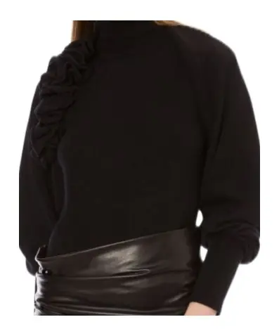 Alberta Ferretti Bolero In Merino Wool, Silk, And Cashmere