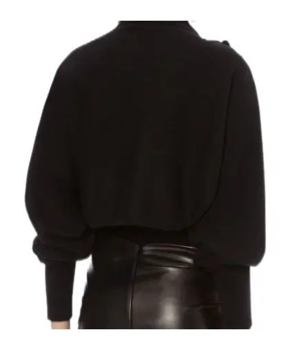 Alberta Ferretti Bolero In Merino Wool, Silk, And Cashmere