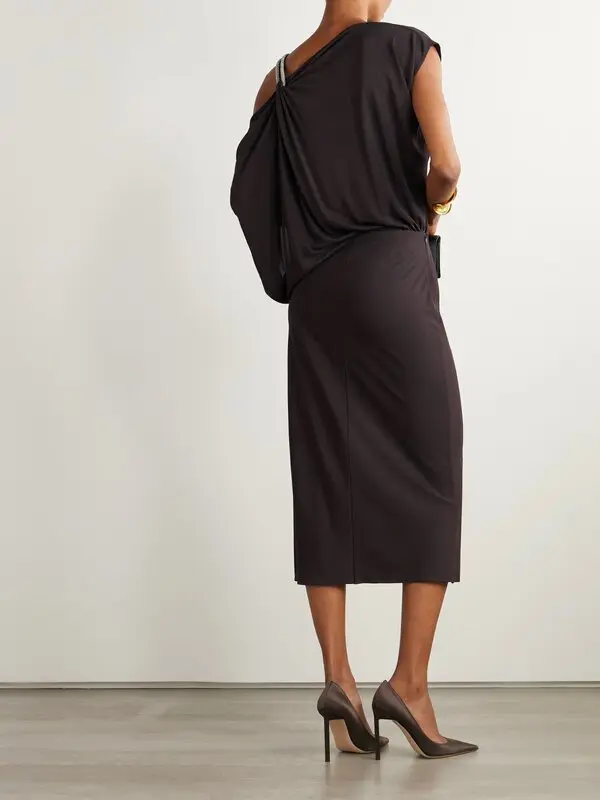 TOM FORD Embellished Midi Dress