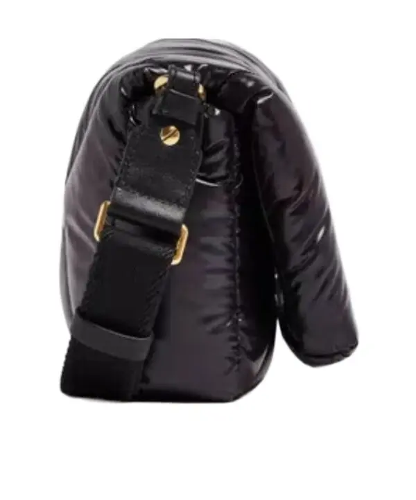 Moncler Puf Twist-lock Mini Crossbody Bag - Black