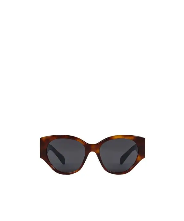 Celine Triomphe Xl 03 Acetate Sunglasses - Black