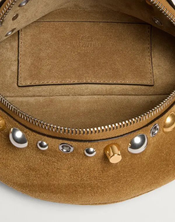 Valentino Garavani Nellcôte Zip-up Belt Bag - Brown