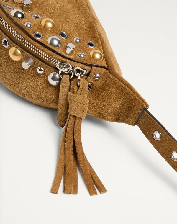 Valentino Garavani Nellcôte Zip-up Belt Bag - Brown