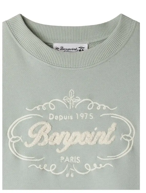 Bonpoint Long Sleeve Sweatshirt - Gray