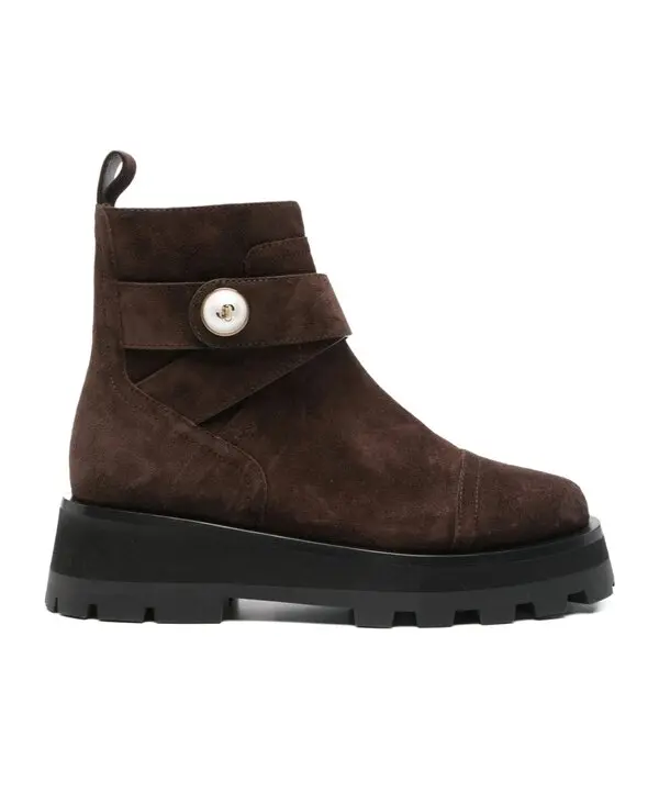 JIMMY CHOO Meena Zipped Ankle Boots