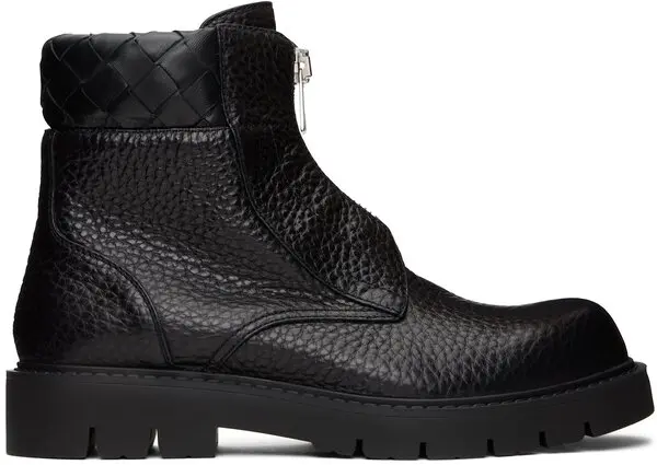Bottega Veneta Haddock Ankle Boots - Black