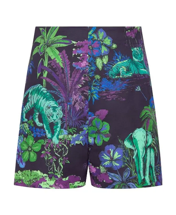 Dior High-waisted Printed Shorts - Black