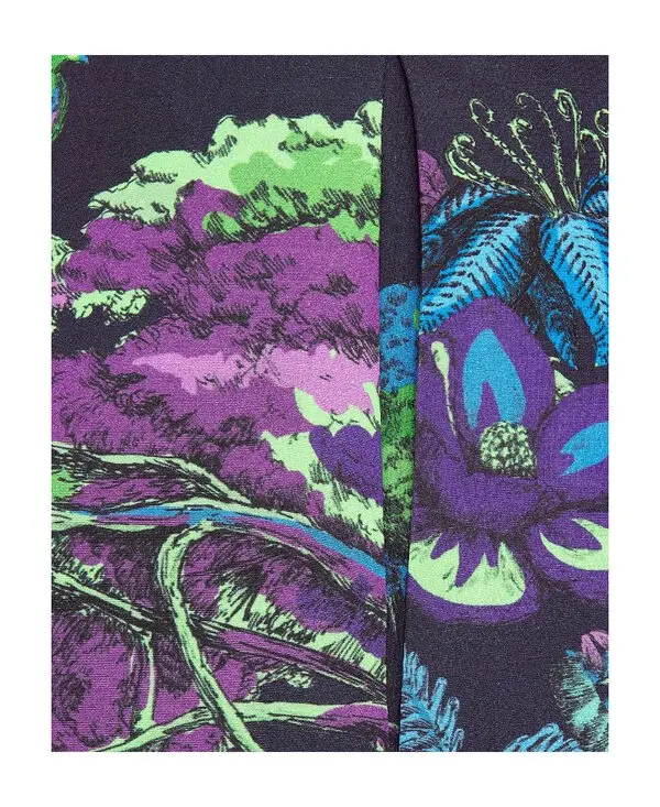 Dior High-waisted Printed Shorts - Black