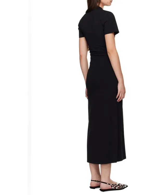 Rabanne Jersey Long Piercing Dress