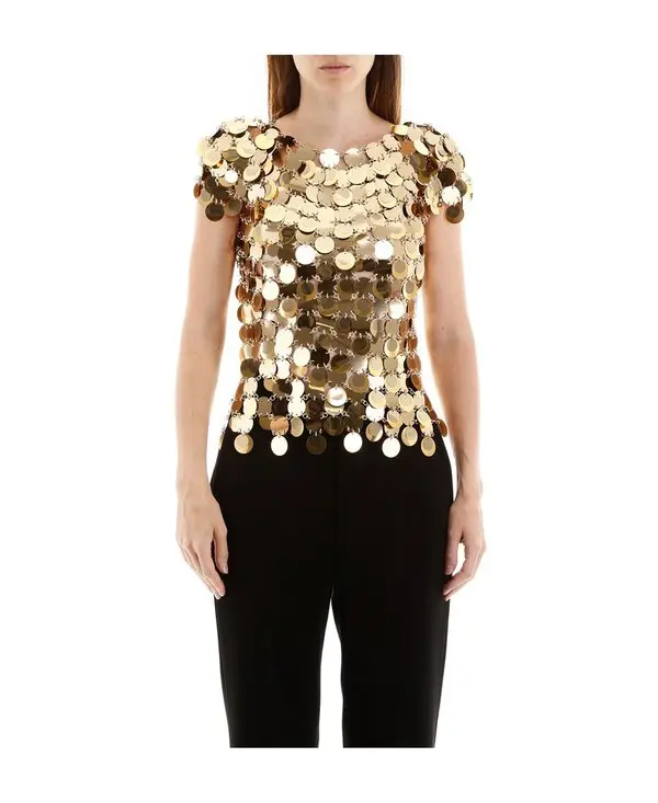 Rabanne Sequined T-shirt