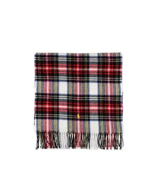 Ralph Lauren Polo Tartan Logo Scarf - Multicolor