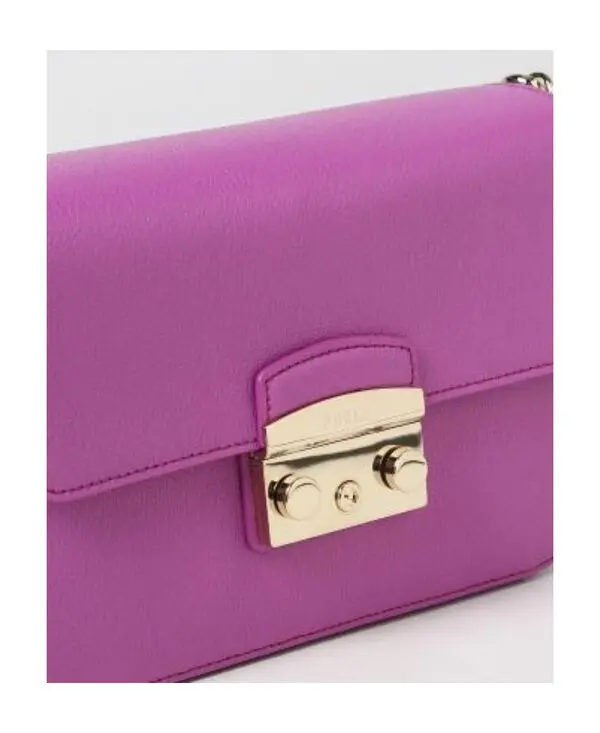 Furla Logo Chain Shoulder Bag