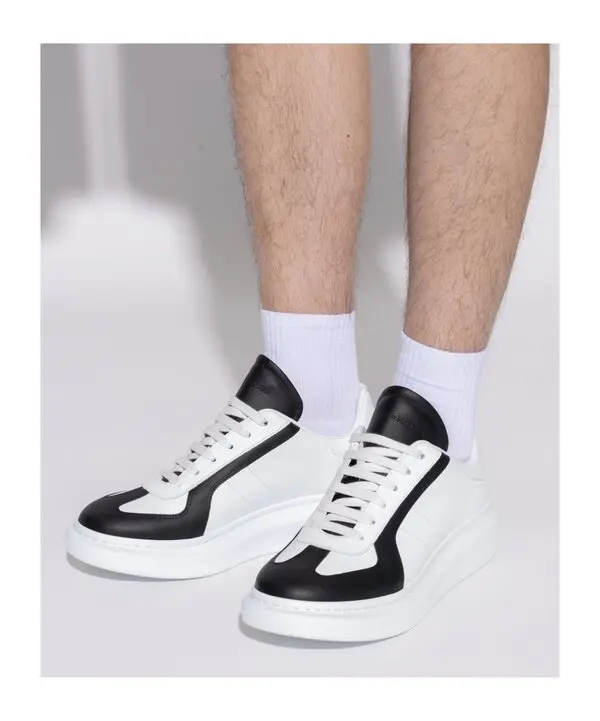 Alexander McQueen Colourblock Lace-up Platform Sneakers