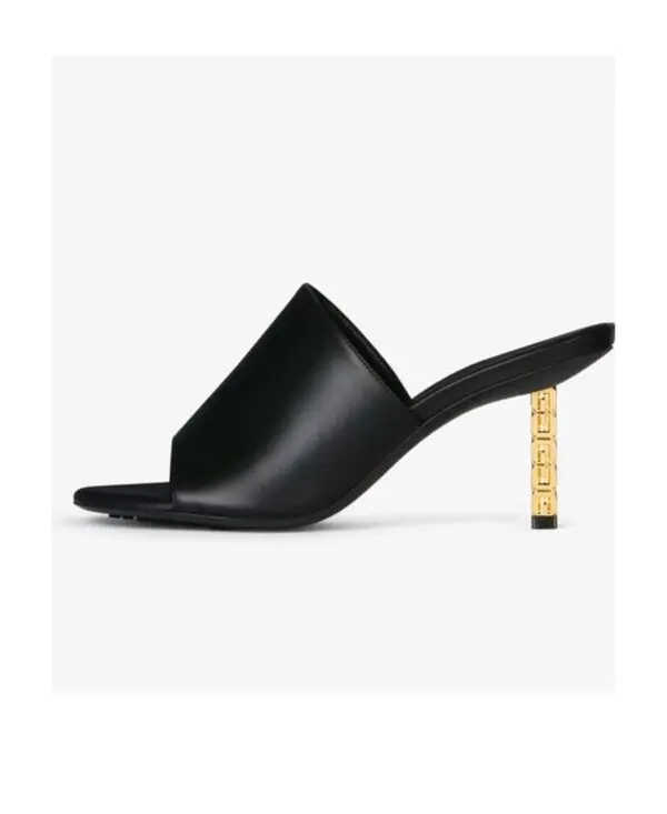 Givenchy G Cube Slip-on Heeled Sandals