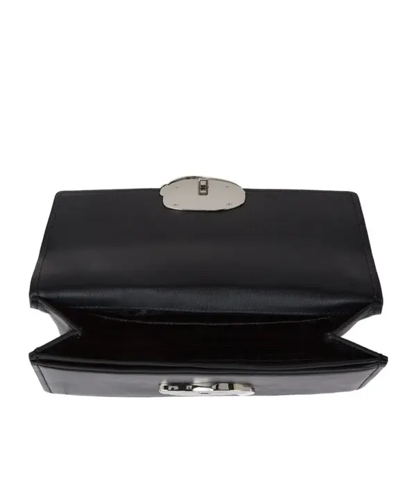 Karl Lagerfeld Ikonik Leather Shoulder Bag