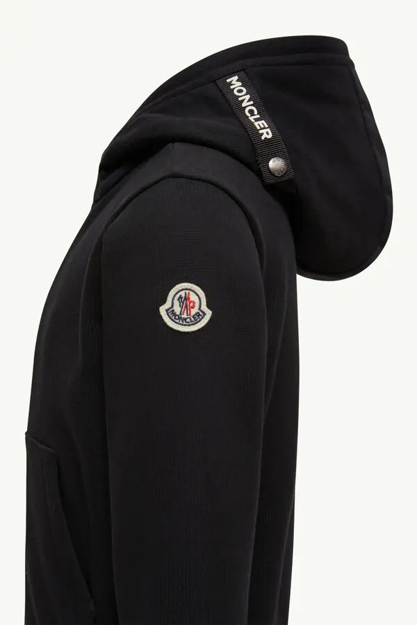 Moncler Cotton Tracksuit With Zip-up Hoodie And Elasticated Waistband Trousers