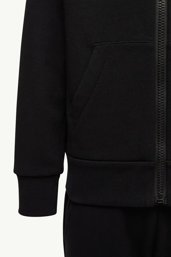 Moncler Cotton Tracksuit With Zip-up Hoodie And Elasticated Waistband Trousers
