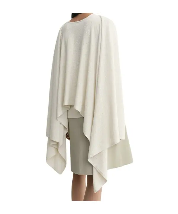 TOTEME Layered Cape Knit Jumper