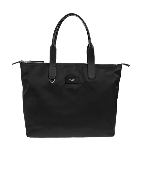 Dolce & Gabbana Zippered Shoulder Bag - Black