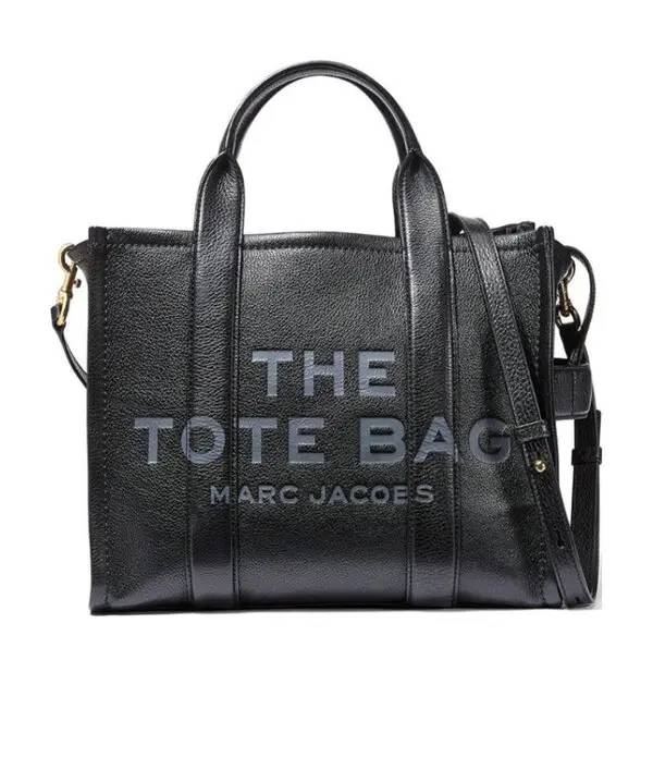Marc Jacobs Medium The Leather Tote Bag - Black