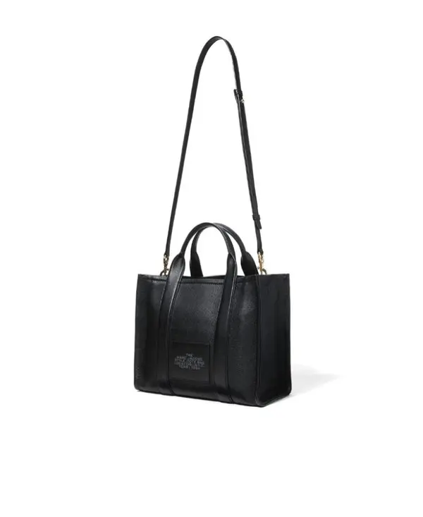 Marc Jacobs Medium The Leather Tote Bag - Black