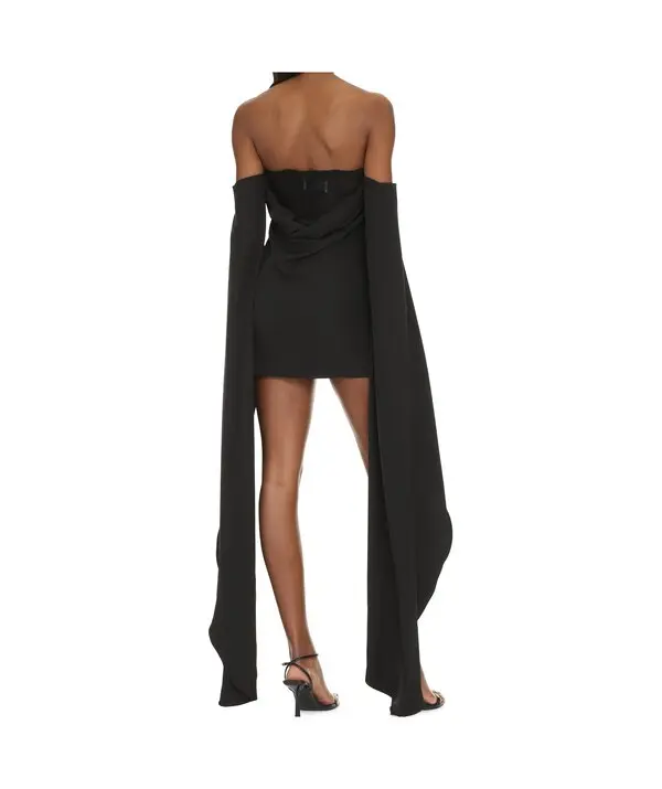 Giuseppe Di Morabito Off-the-shoulder Jersey Mini Gown