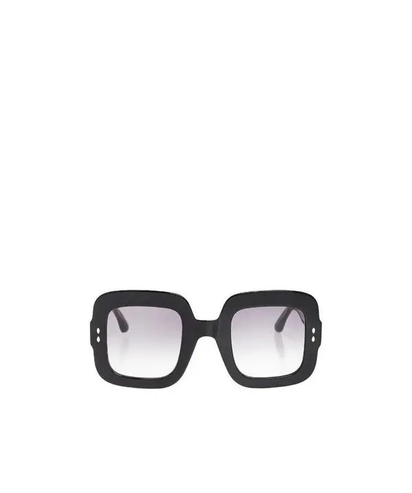 Isabel Marant Étoile Square Frame Sunglasses - Black