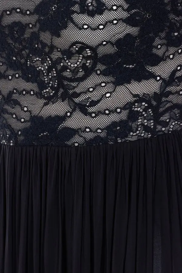 Zimmermann Off-shoulder Lace Midi Dress - Black