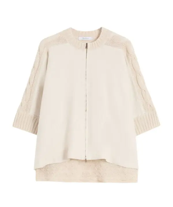 Max Mara Eresia Crewneck Cardigan - Beige