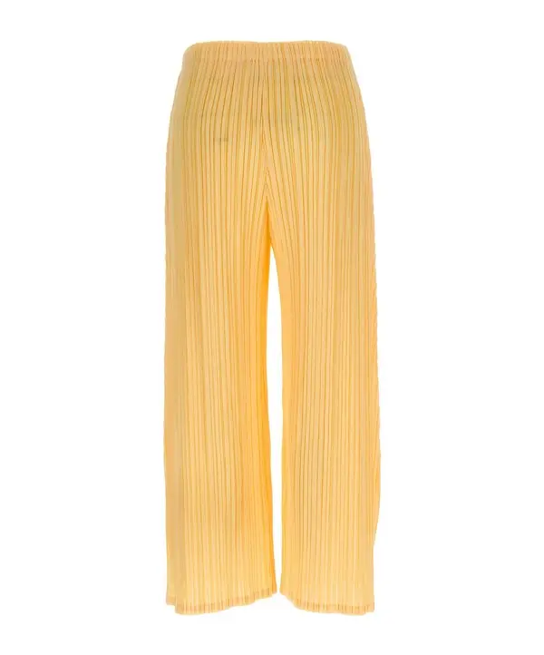 PLEATS PLEASE BY ISSEY MIYAKE Wide Leg Pleated Trousers