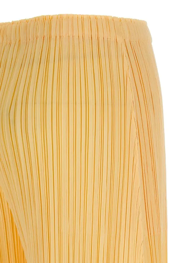 PLEATS PLEASE BY ISSEY MIYAKE Wide Leg Pleated Trousers