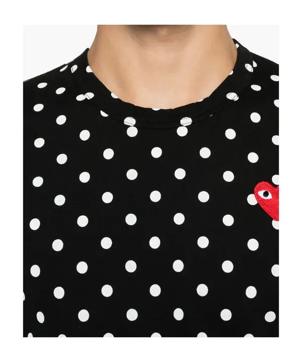 Play Comme Des Garcon Long-sleeved T-shirt - Black