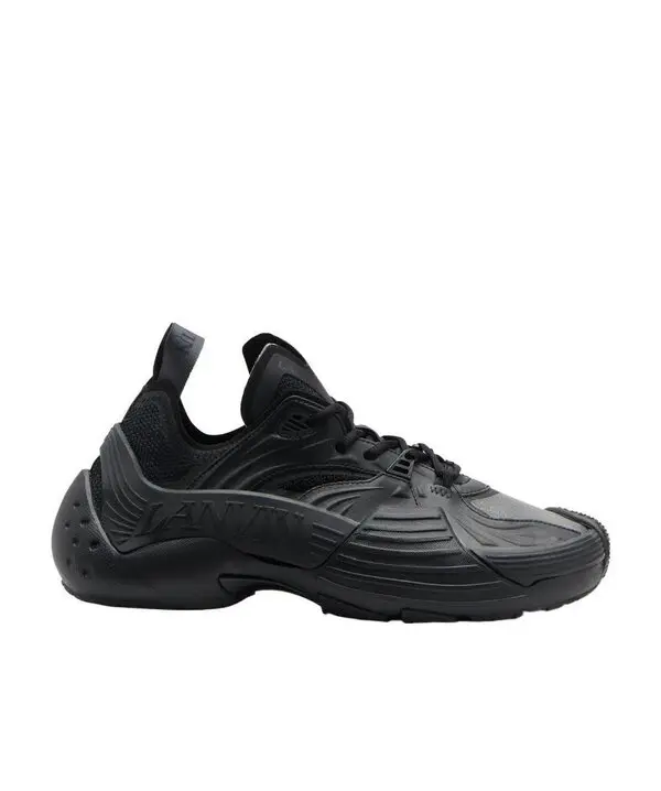 LANVIN Flash-x Lace-up Sneakers - Black
