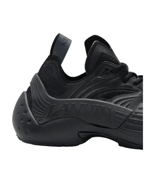 LANVIN Flash-x Lace-up Sneakers - Black