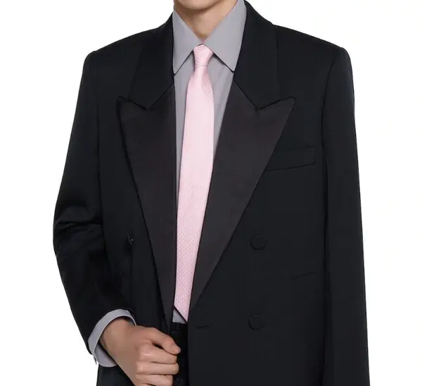 Gucci Gg Silk Jacquard Neck Tie