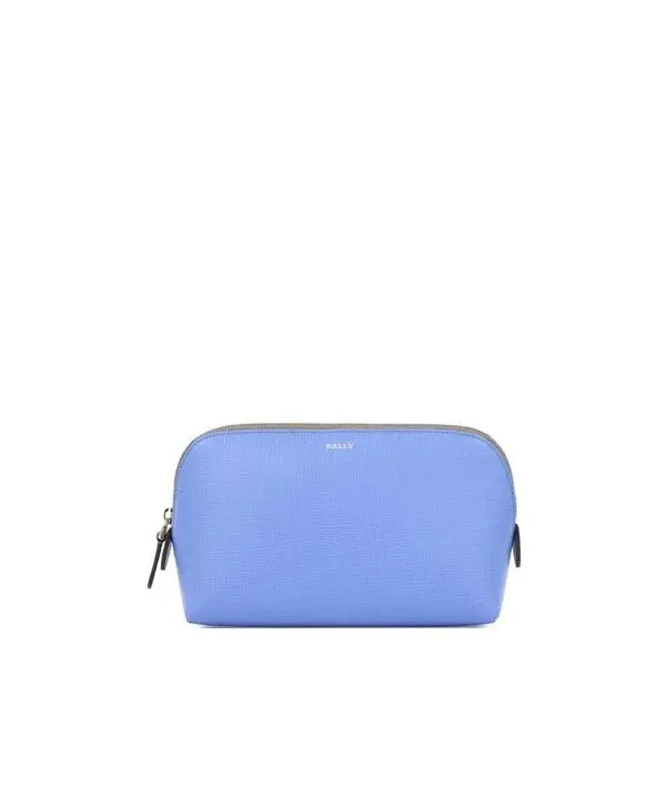 Bally Wrap Zipper Wallet - Blue