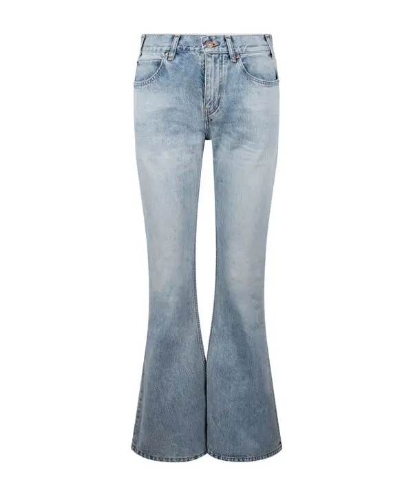 Celine Marco Jeans In Blue Eclipse Wash Denim
