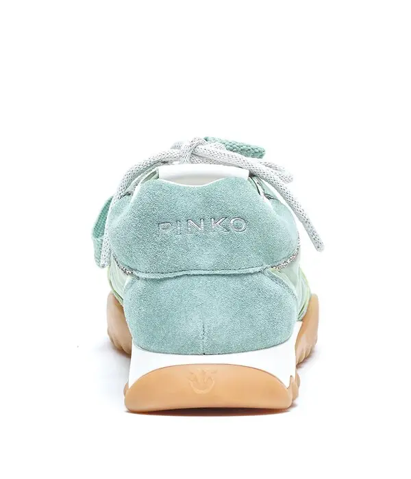 Pinko Gea Lace-up Sneakers - Green