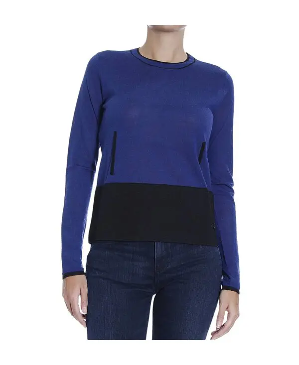 Emporio Armani Pullover With Contrast Stitching
