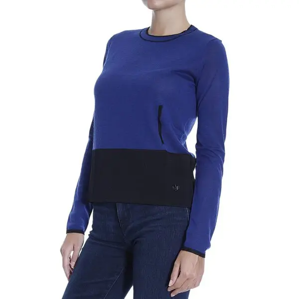 Emporio Armani Pullover With Contrast Stitching