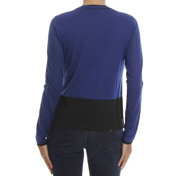 Emporio Armani Pullover With Contrast Stitching