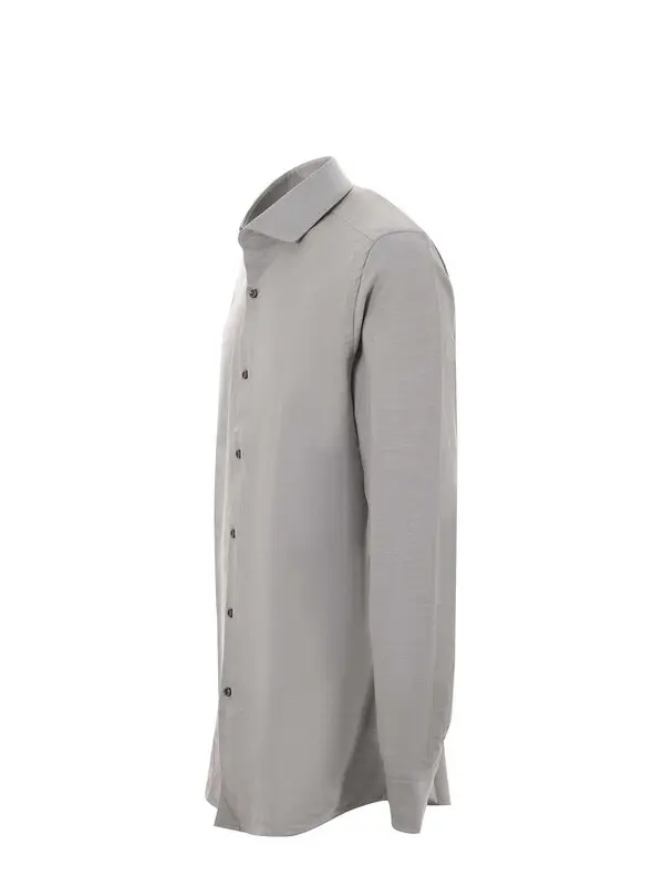 Hugo Boss Long-sleeved Buttoned Shirt - Gray